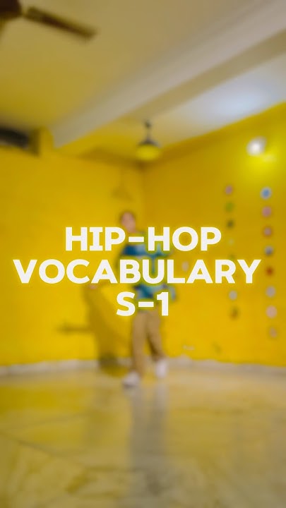 Hip-Hop Vocabulary old school step #shoot #dance #dancesteps #hiphop ...