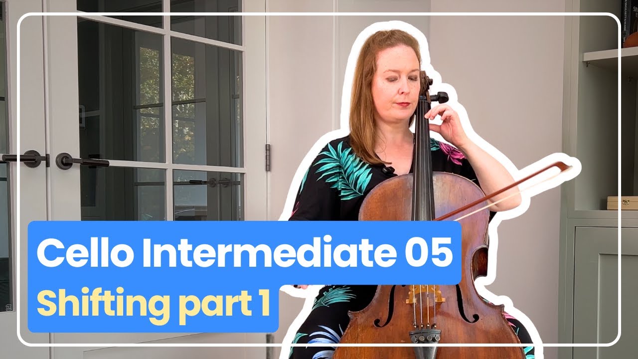 Cello Intermediate 05: Introduction to Shifting (part 1 of 4) | Ailbhe ...