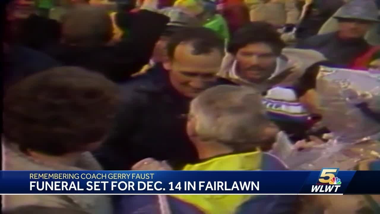 Funeral arrangements announced for Gerry Faust - YouTube