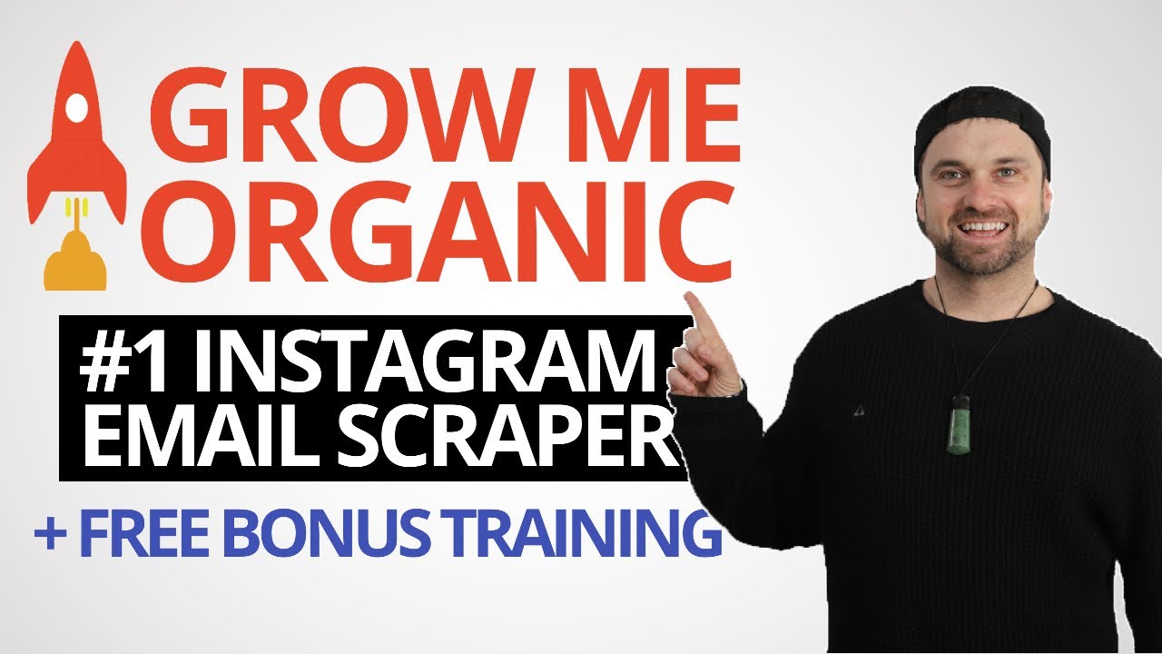 Grow Me Organic Review & Demo 👉#1 Instagram Email Scraper - YouTube