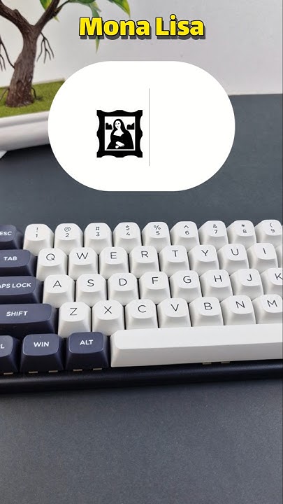 mona Lisa code is here | #keyboard #asmr #typingtrick #word #wordicons ...
