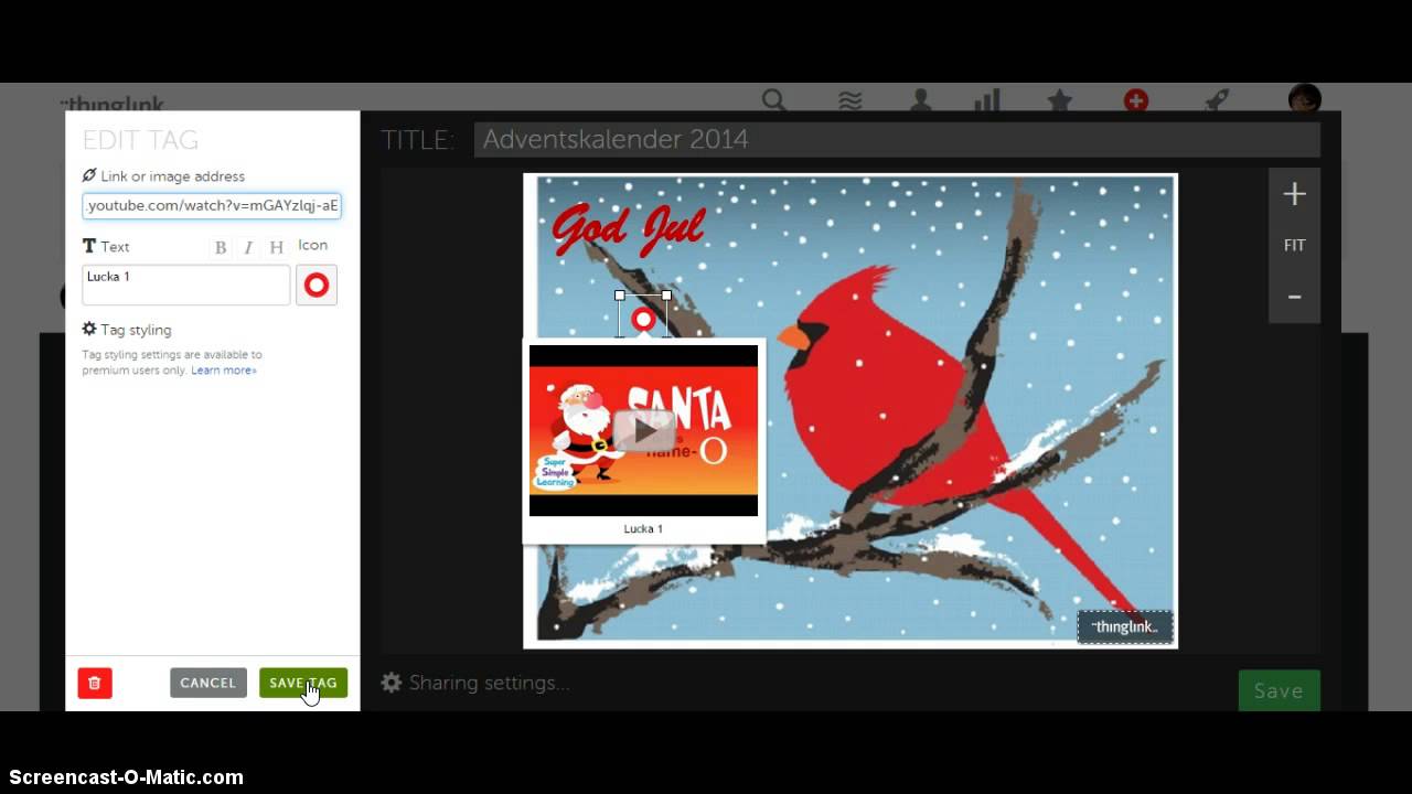 Interaktiv bild med ThingLink - YouTube