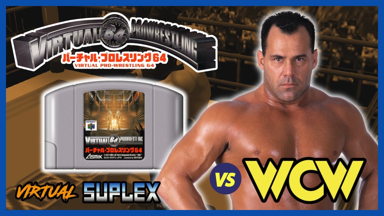 Dean Malenko WCW Champion Road Playthrough | Virtual Pro Wrestling 64 ...