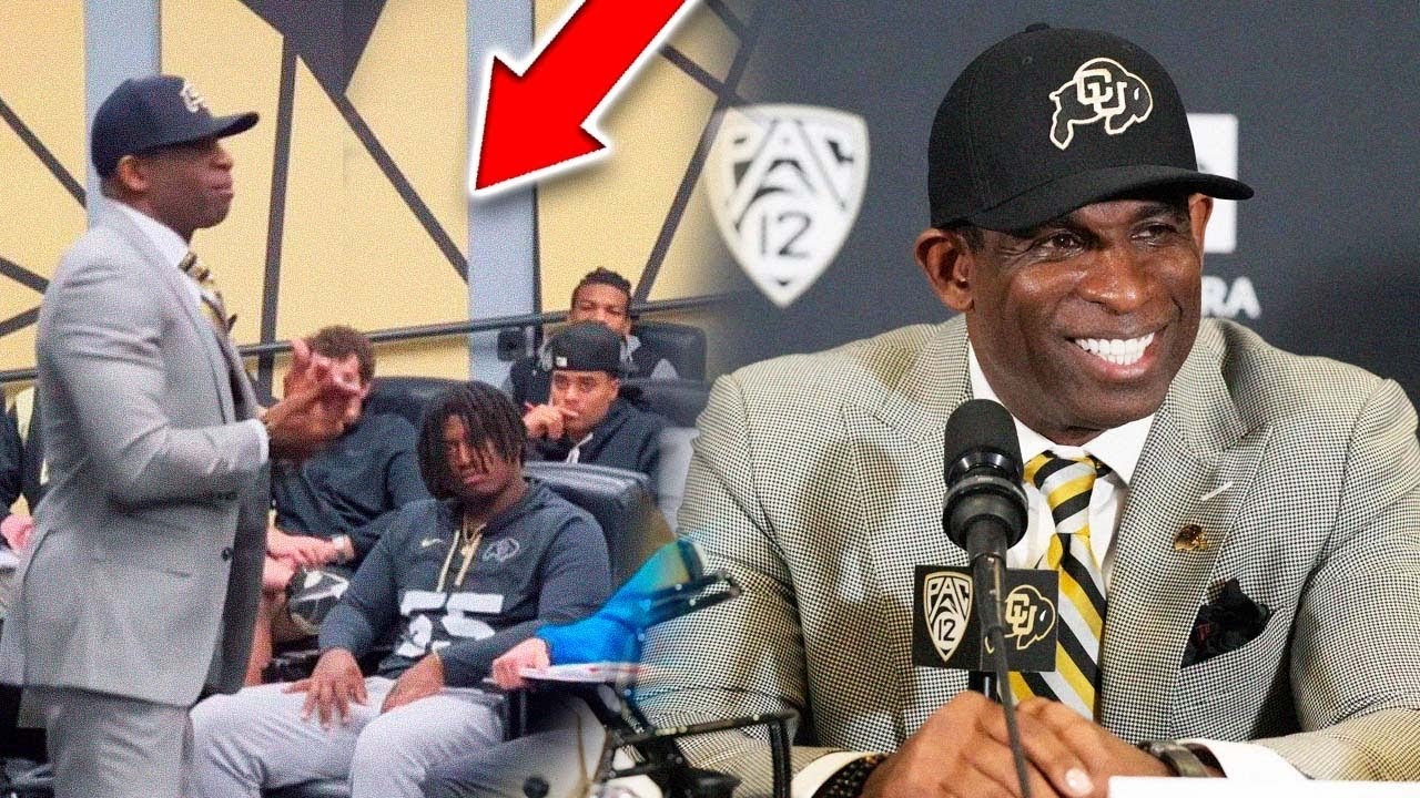 Deion Sanders Tells Colorado Players TO GTFOH....AND GUESS WHO IS MAD ...
