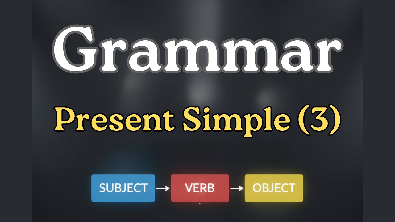Present Simple (3): Mastering Pronunciation and Spelling - YouTube