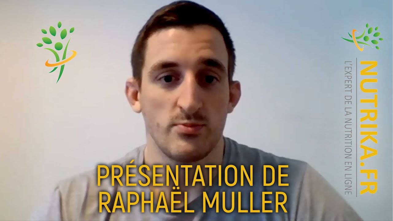 Présentation du diététicien Raphaël Muller - 2021 - YouTube