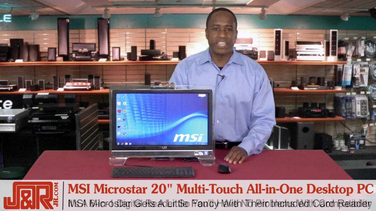MSI Microstar 20 inch PC -- Product Review - YouTube