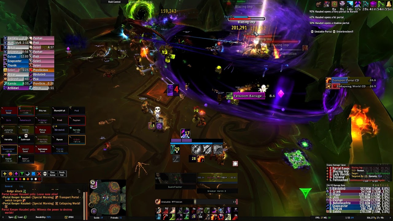 [HC]Pulled Orc Portal Keeper Hasabel - YouTube