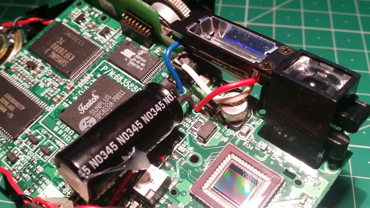 Jenoptik Digital Camera Teardown - YouTube