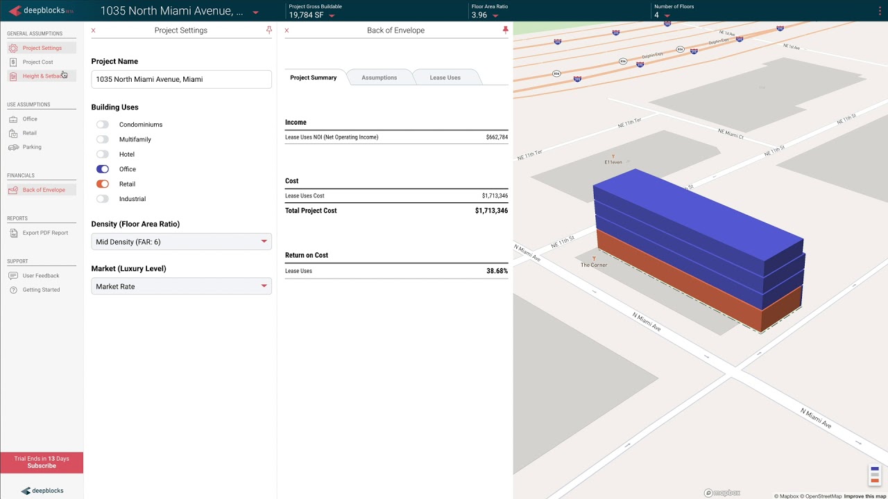 Deepblocks Case Study: Analyzing Existing Buildings - YouTube