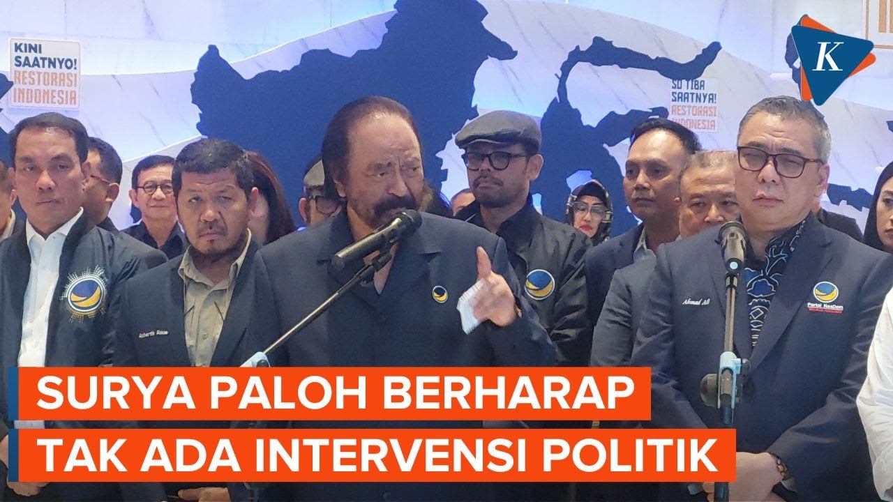 Johnny Plate Tersangka, Surya Paloh Berharap Tak Ada Intervensi Politik ...