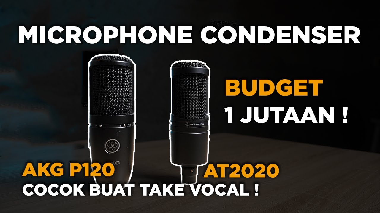 Microphone Condenser di Harga 1,5 Juta? Ada 2 Pilihan ini AKG P120 dan ...