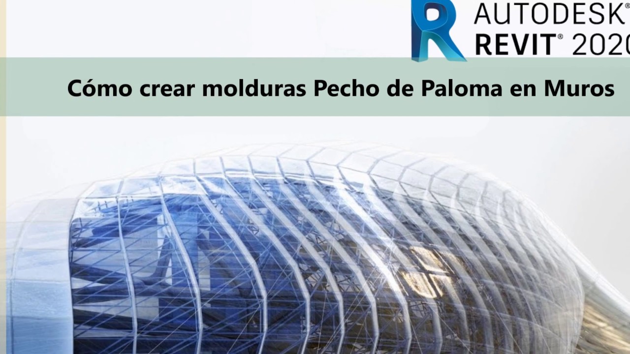 Cómo crear molduras Pecho de Paloma en Muros - YouTube