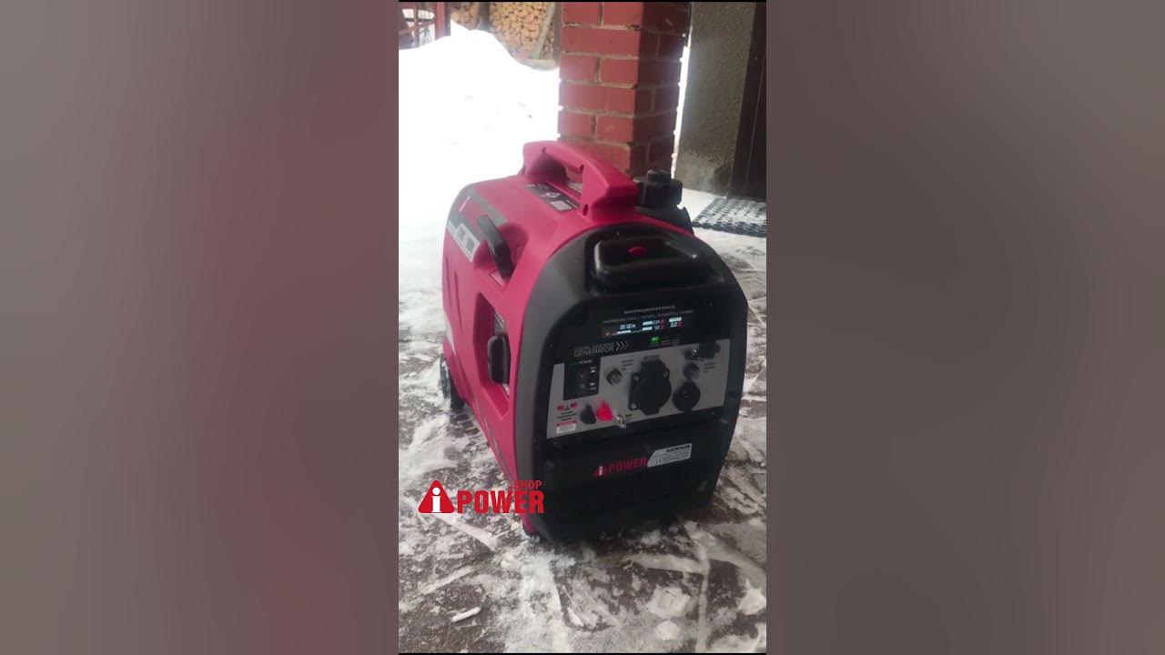 Инверторный бензиновый генератор A-iPower A2300IS (1.8 кВт). Видео от ...