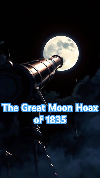 The Great Moon Hoax of 1835 | History Shorts - YouTube