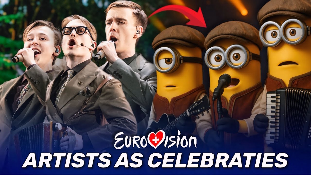 Eurovision 2025 Artists As Famous Celebrities - YouTube