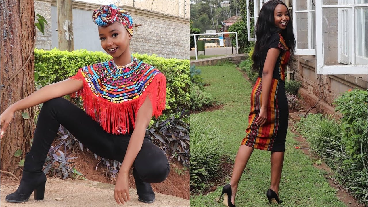 #MadeInKenya OUTFITS OF THE WEEK // Wabosha Maxine - YouTube