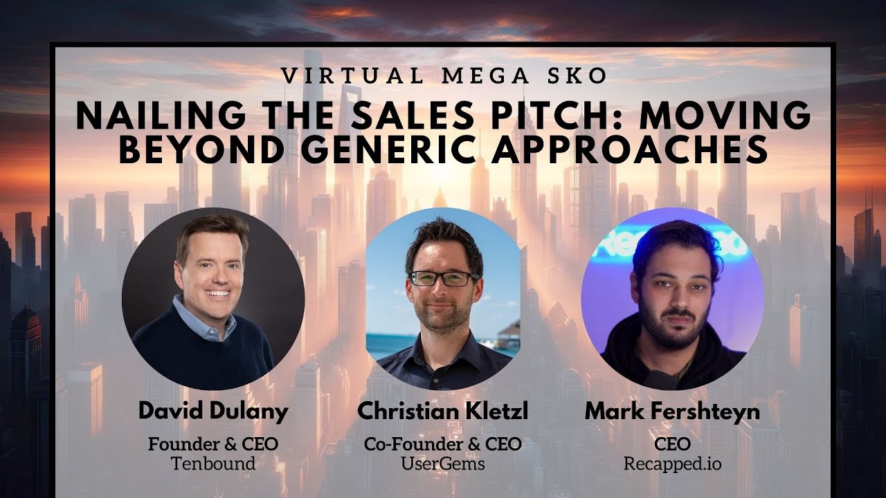 Nailing the Sales Pitch: Moving Beyond Generic Approaches - YouTube