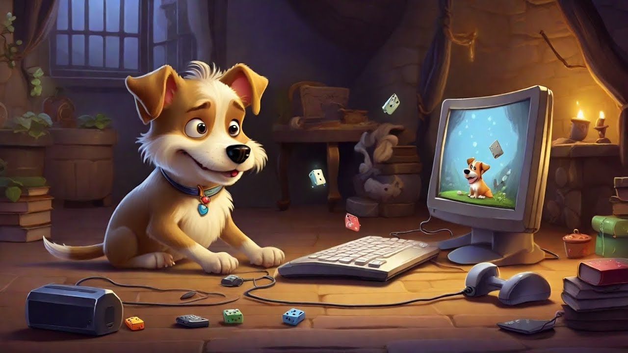 Buddy's Secret Computer Game l Wonderland Fairytales in English - YouTube