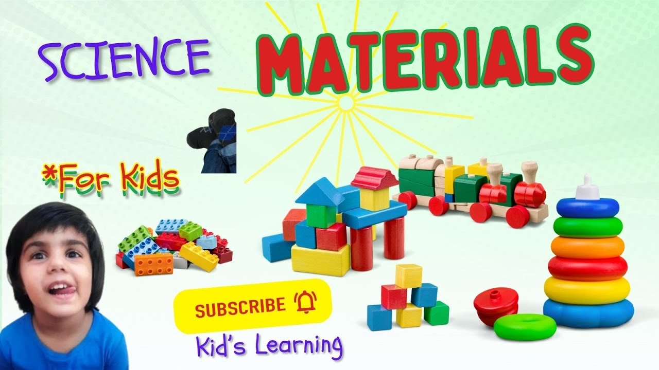 Materials and Objects | Science | Grade 1 & 2 | Kid's Learning - YouTube