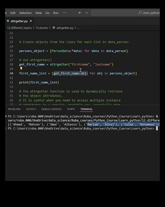Python Tips: "attrgetter" function provides a clean and concise way to ...