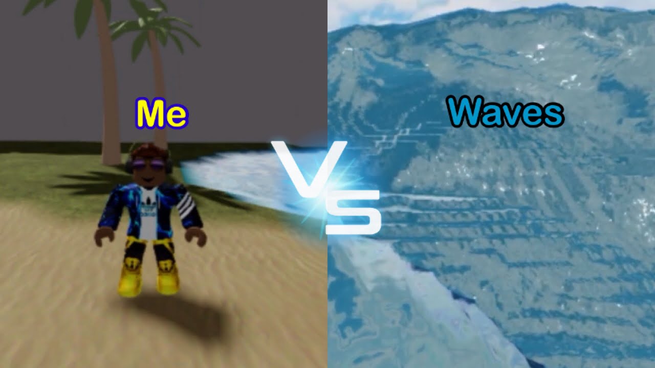 Sailing through big waves in roblox (BOATS AGAINST WAVES) - YouTube