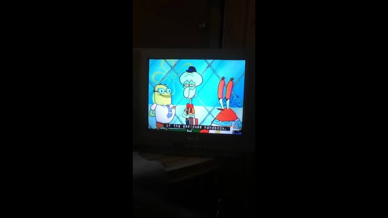Spongebob pick up the platter - YouTube