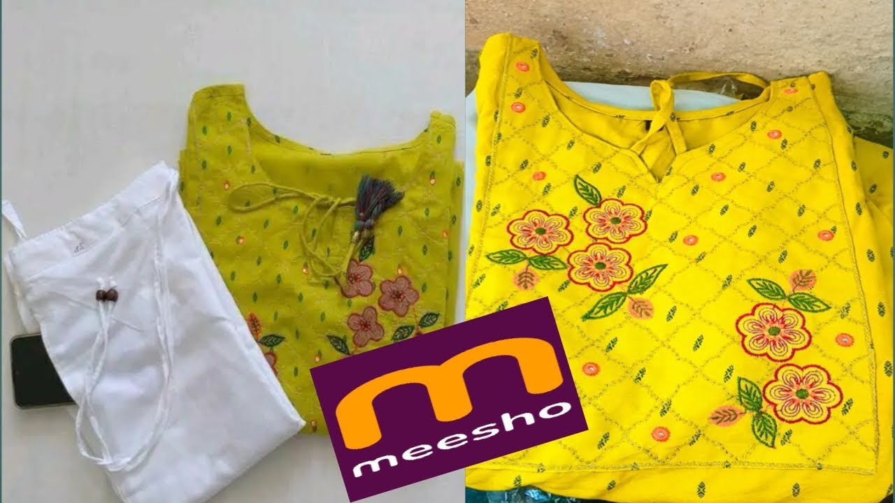 mesho👗😘#mesho #dress #order #plese_subscribe @VarshithGoud-1432 - YouTube