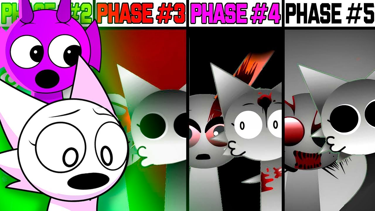 Durple & Wenda Sprunki Incredibox React to NEW PHASE 1 to phases 5 ...