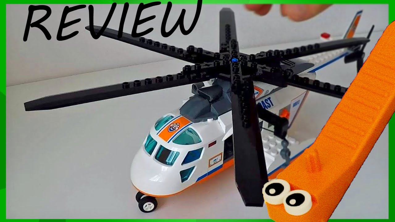 Lego City Coastguard Helicopter | 60013 from 2013 | Lego Set Showcase ...