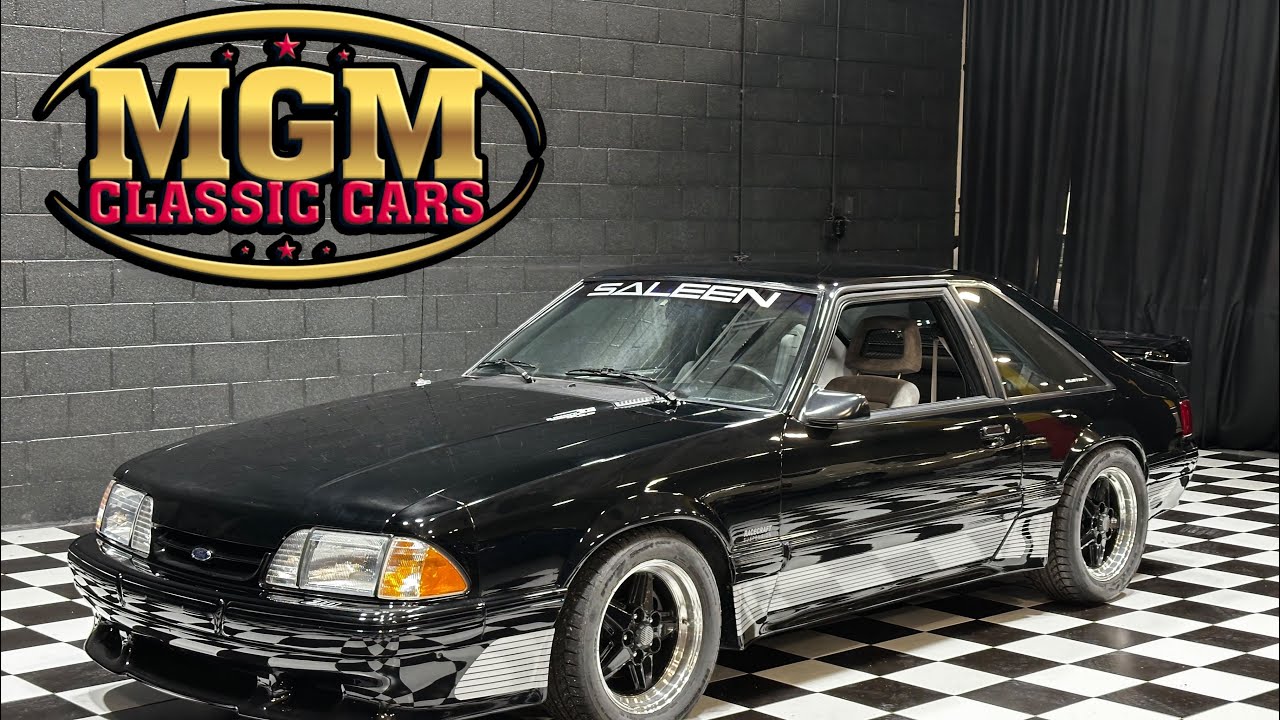 1990 Ford Mustang Saleen Impressor - FOR SALE! - CALL! - YouTube