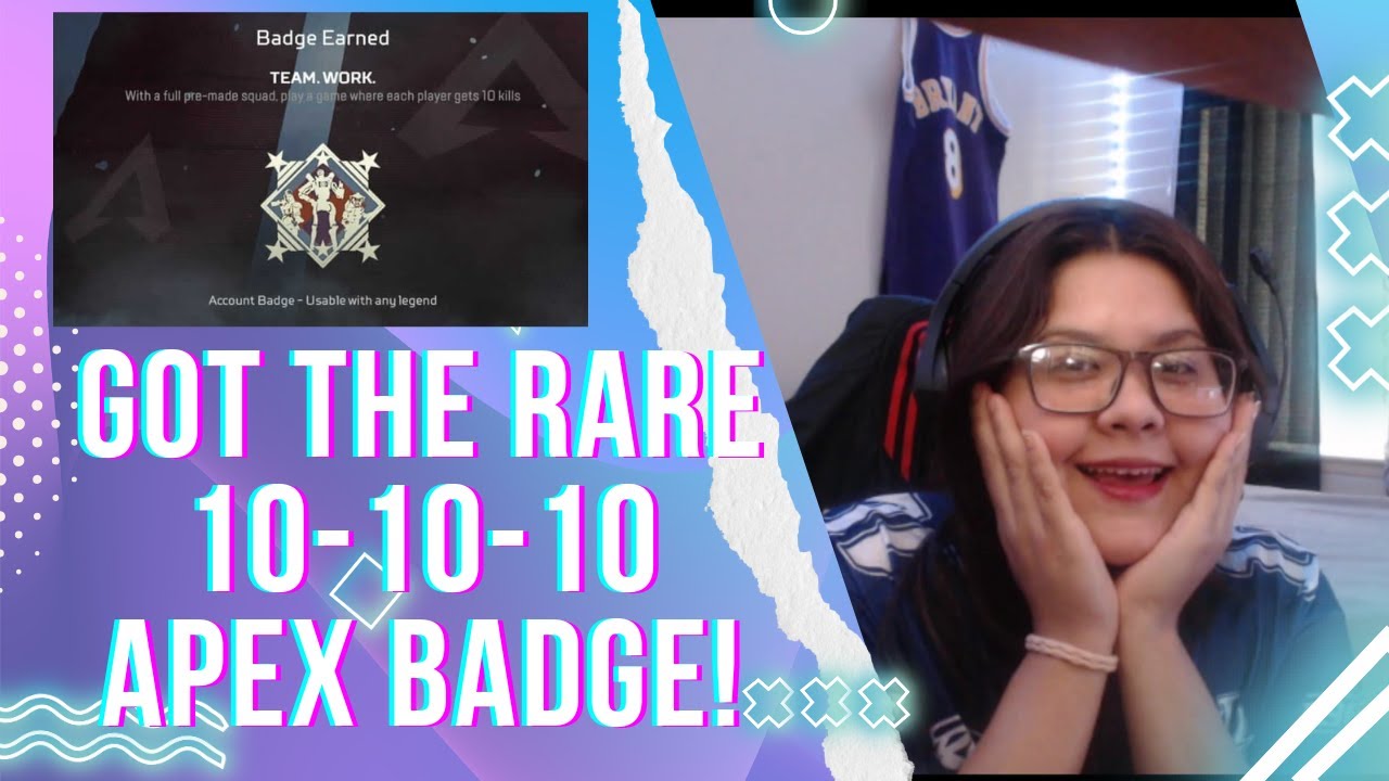 RARE 10 Apex Legends Badge. CRAZY GAMEPLAY WOW! Uncut version - YouTube