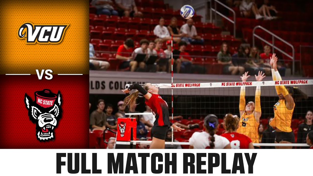 VCU vs. NC State Full Match Replay | 2024 ACC Volleyball - YouTube