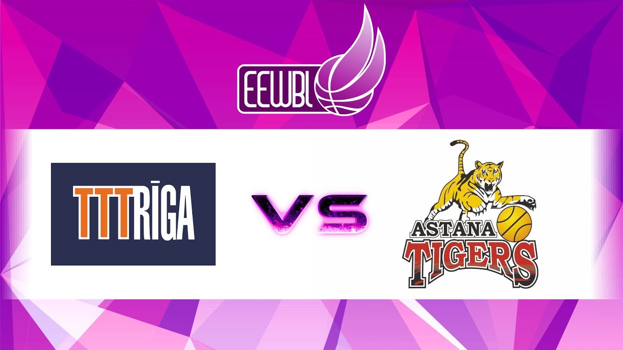 TTT RIGA vs Astana Tigers - EEWBL 10.01.16 Tallinn - YouTube
