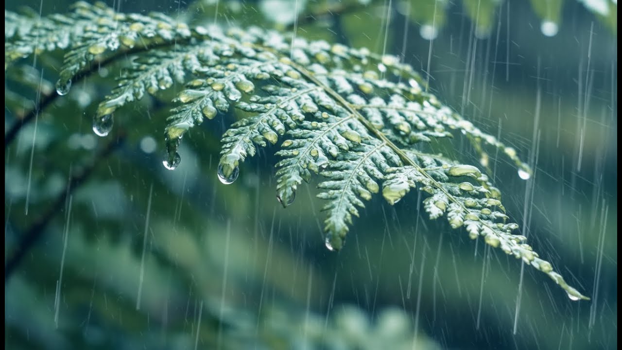 Deep Forest Rain Ambience 🌲 | Healing Sleep Sounds & Relaxing Rainfall ...
