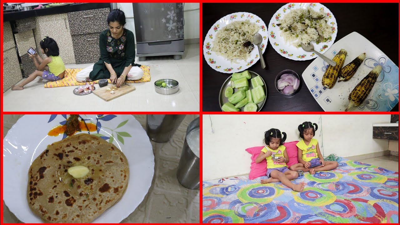 INDIAN MOM LUNCH & DINNER ROUTINE2020||DELICIOUS LUNCH &DINNER ...