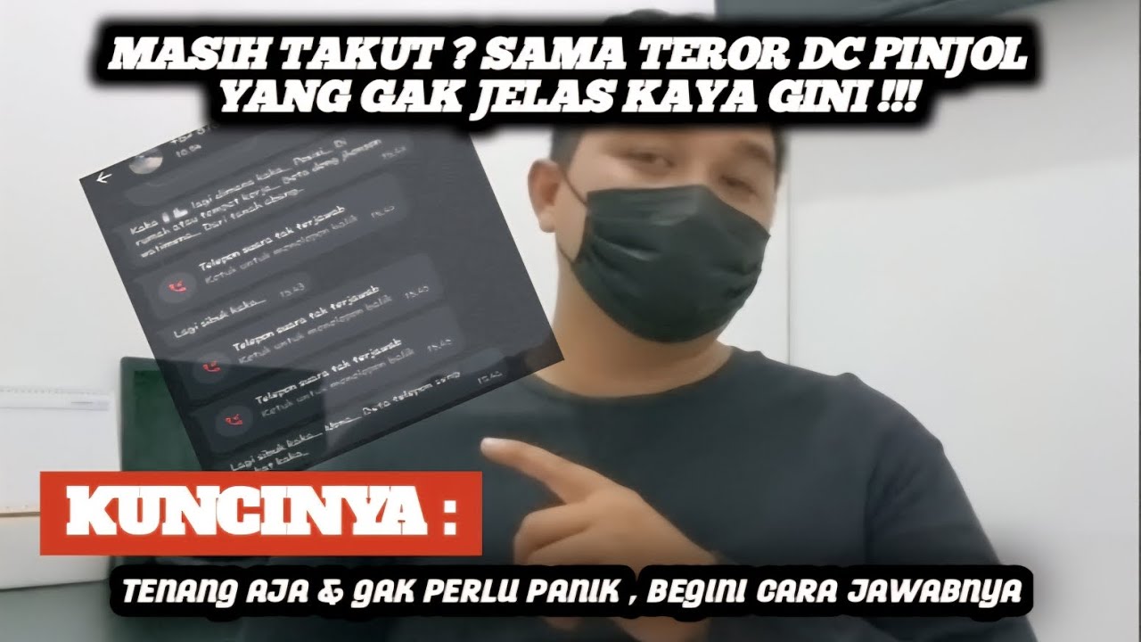 Cara membalas chat DC Pinjol , tidak perlu takut dengan ancamannya ...