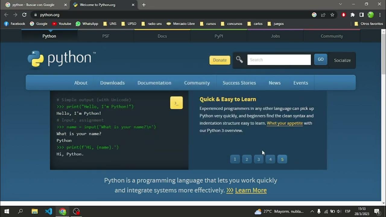 Instalación de Python y Sublime Text - YouTube