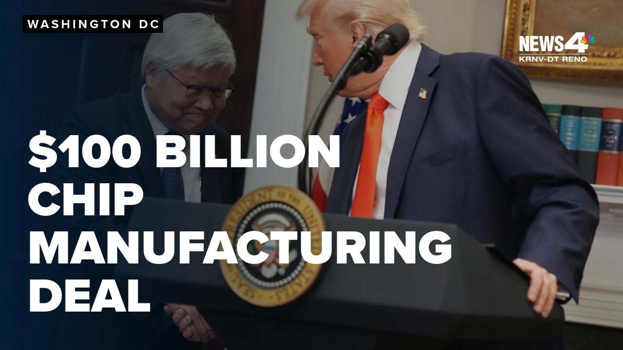 Trump and Taiwan chip maker announce $100 billion deal to expand ...