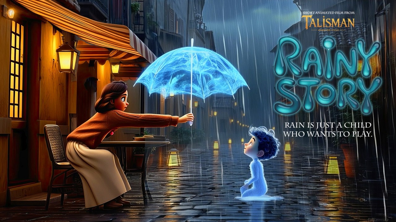Rainy Story | Short Animated Film - YouTube