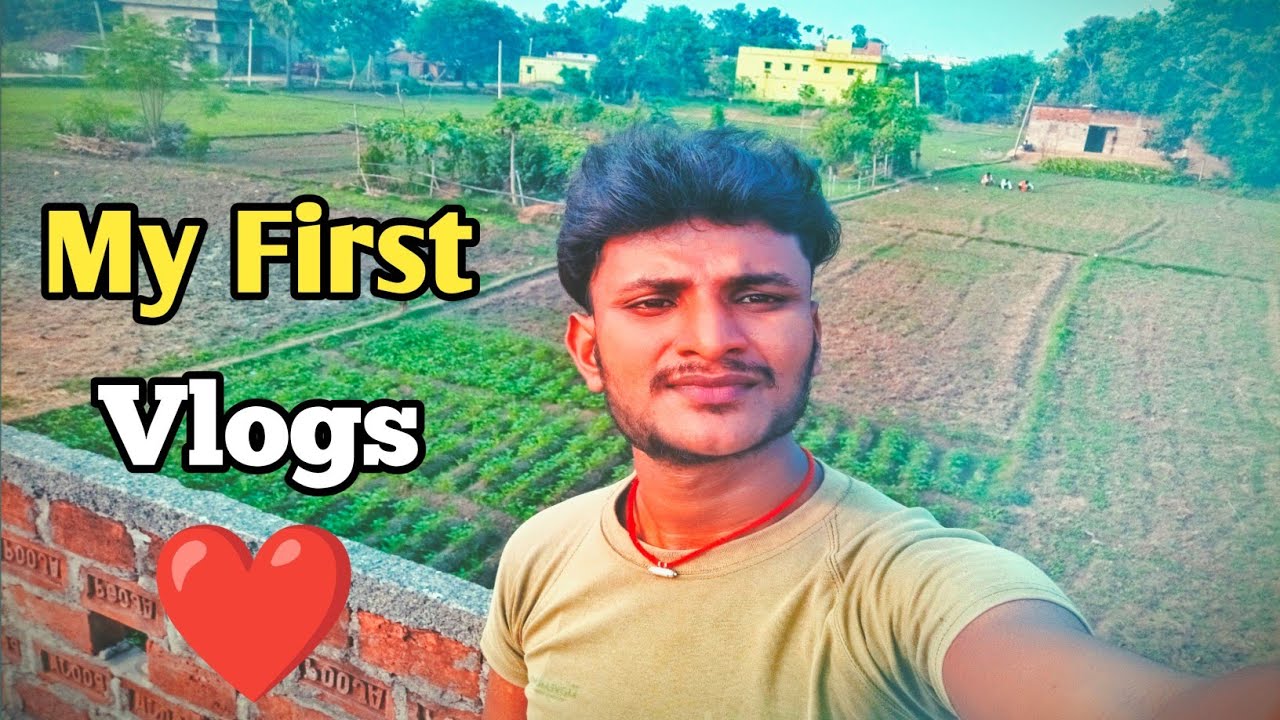My First Vlogs ️ || My First Video In Youtube || #vlogs - YouTube