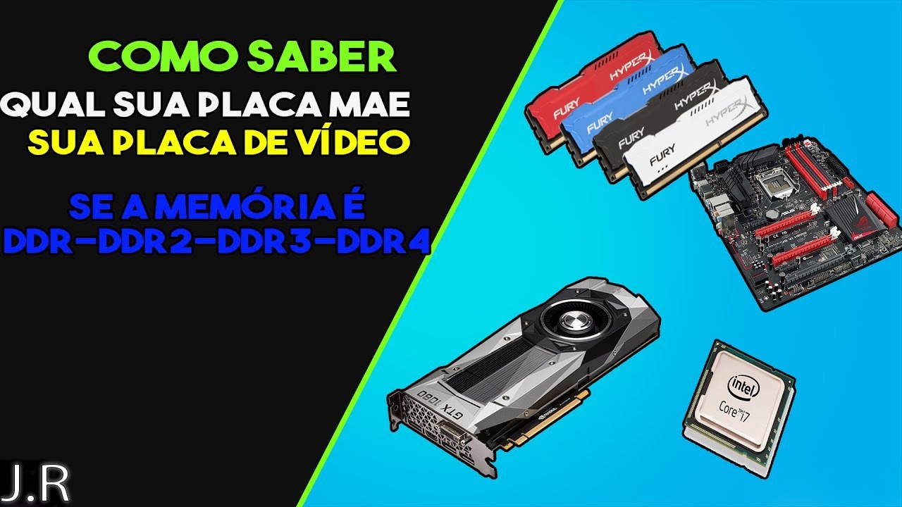 Como Descobrir Se Sua Memória Ram é Ddr Ddr2 Ou Ddr3 2017 Youtube