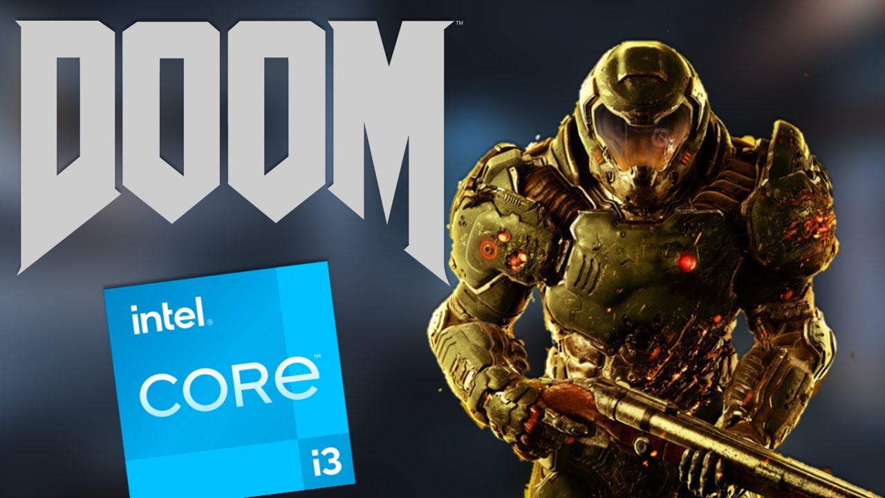 Probando Doom 2016 en un i3-1115G4 con 8 GB de ram durante casi 14 ...