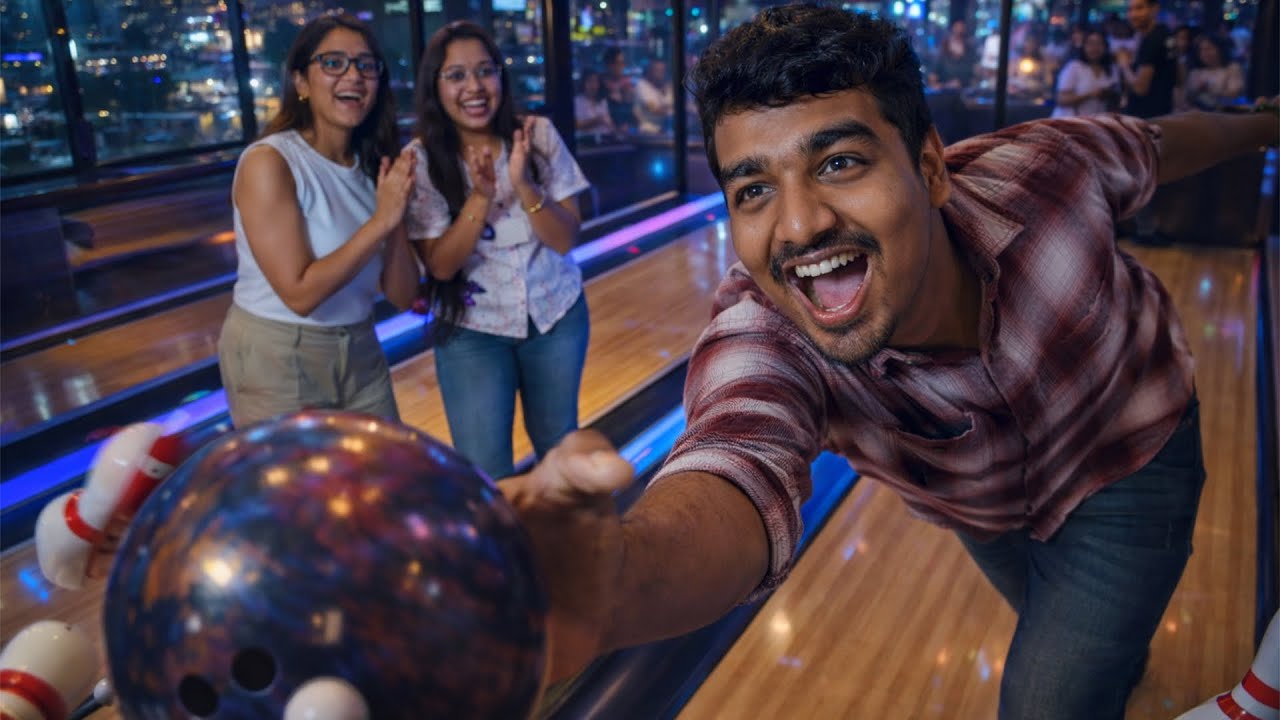 Trying out Bowling in MUMBAI!!! - YouTube