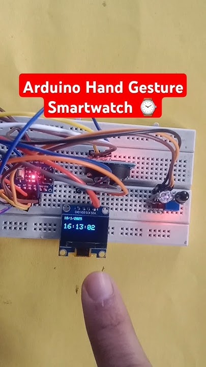 Arduino Hand gestures Watch #shorts #ytshorts #shortvideo #arduino #smartwatch - YouTube
