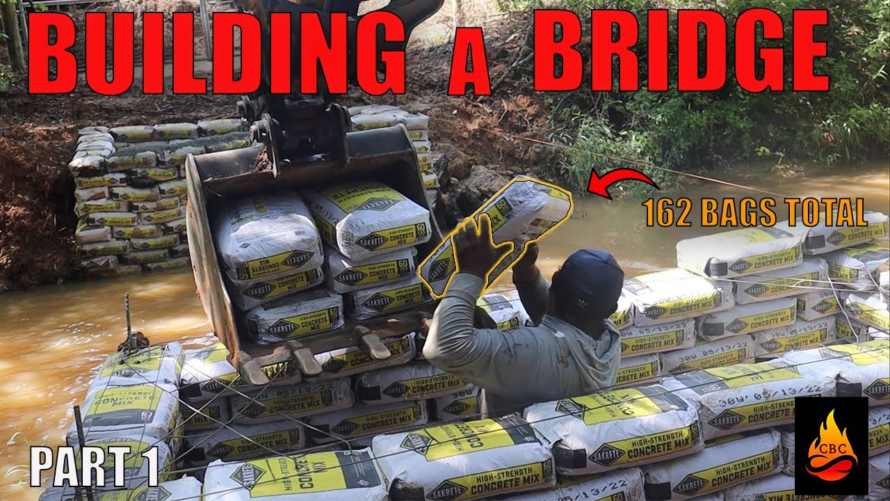 HOW WE BUILT A BRIDGE | is it possible? Part 1 - YouTube
