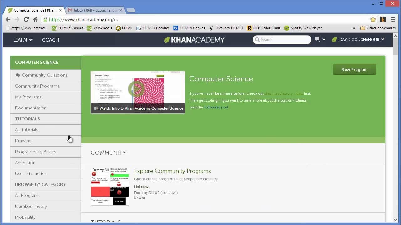 Khan Academy Video Demo - YouTube