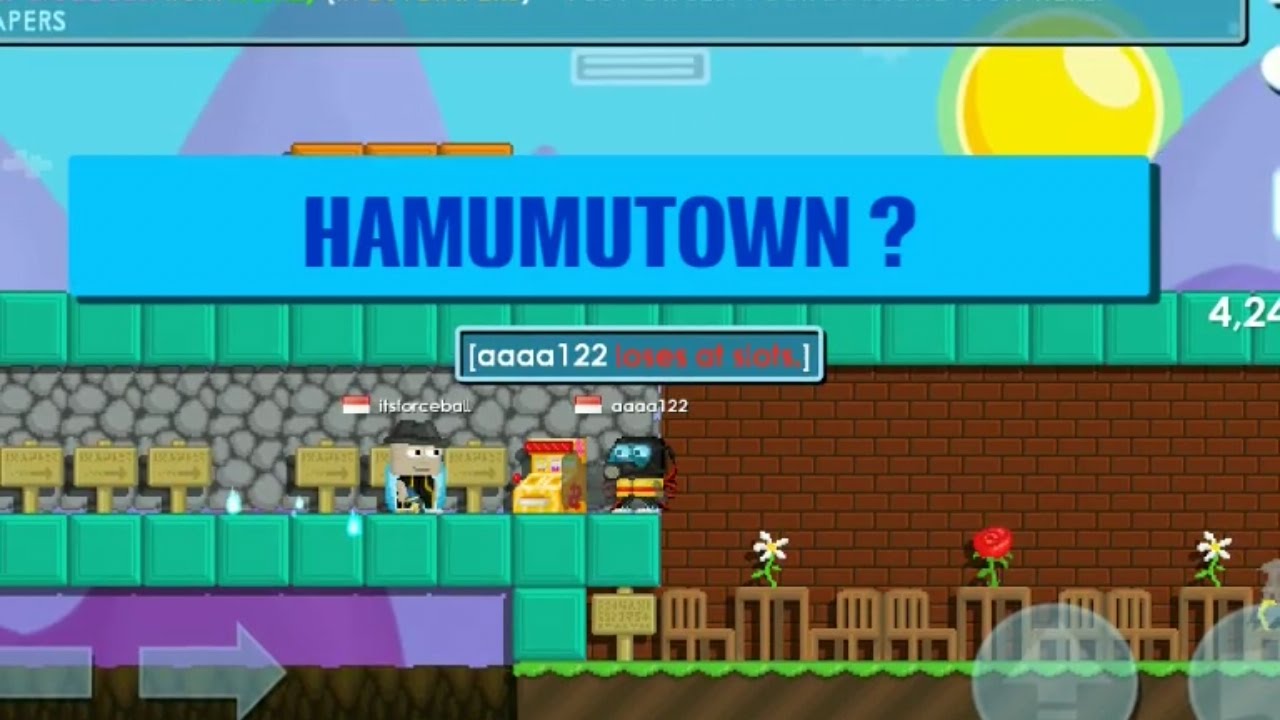 Main di HAMUMUTOWN | Growtopia Gameplay Indonesia - YouTube