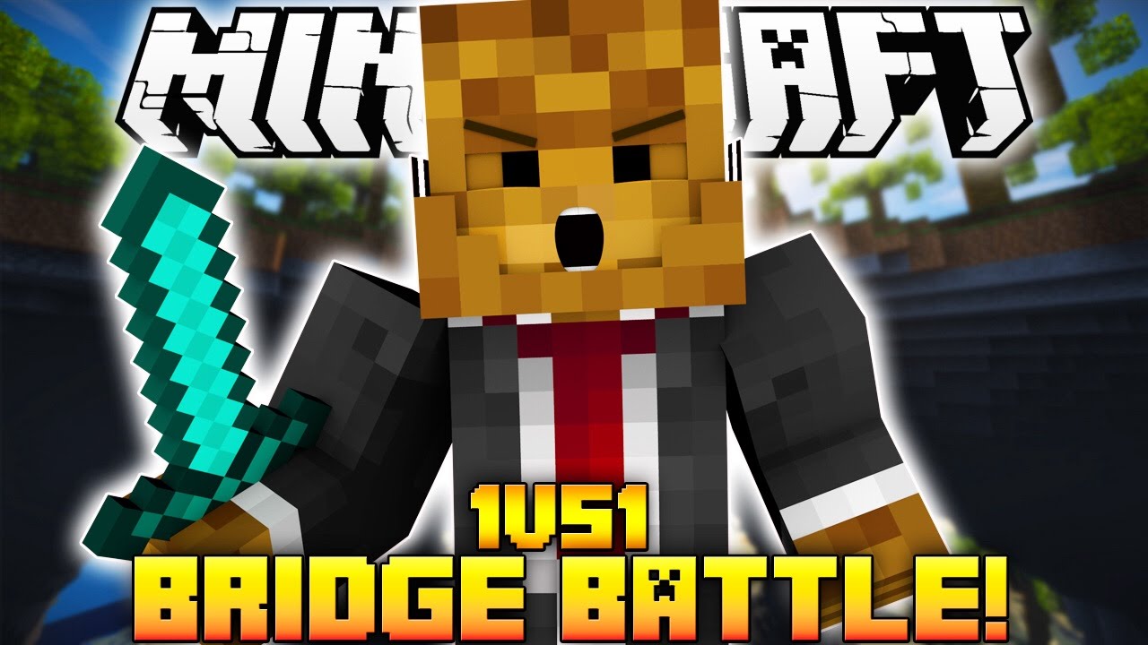 BRAND NEW Minecraft BRIDGE BATTLE Tournament 1VS1 - YouTube
