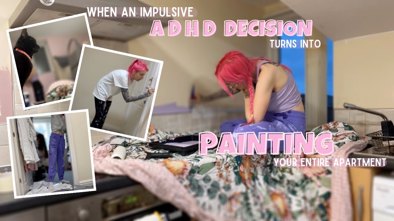 ADHD impulse turned into decorating my ENTIRE apartment | - YouTube